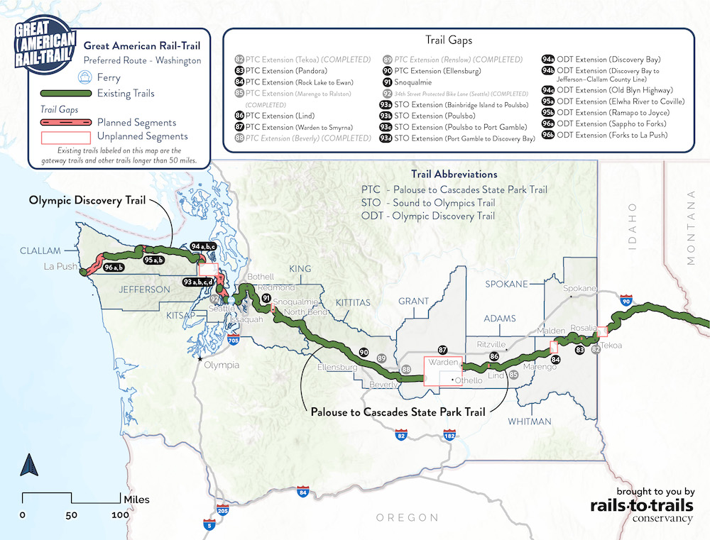 Great American Rail-Trail in Washington - Rails to Trails Conservancy ...