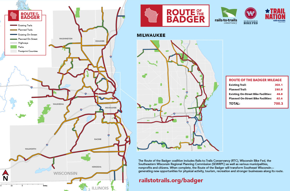 Route of the Badger - Rails to Trails Conservancy | Rails to Trails ...